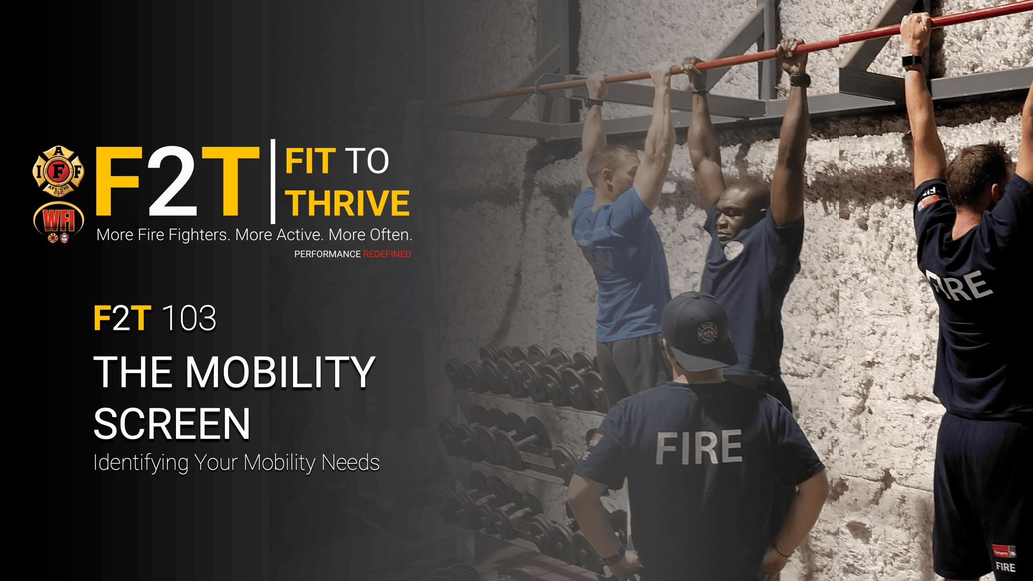 F2T 103 - Mobility and Fitness Assessment (In-Person) | Fit To Thrive